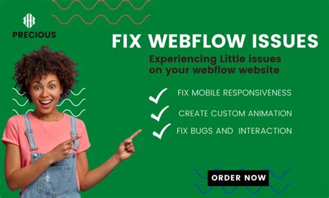 Fix Webflow Issues Create Webflow Animation Web Flow Webflow Design