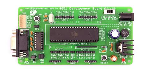 Silicon Technolabs Atmel 8051 Project Development Board Stl010v20 At Rs 399piece In Surat