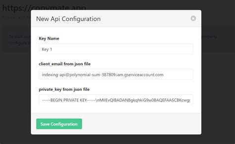 Indexing Api Copymate