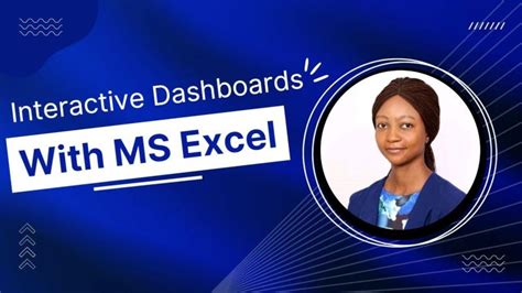 How To Create Dynamic Dashboards With Ms Excel Msexcel Dynamicdashboards Veronica Akpasoh Phd