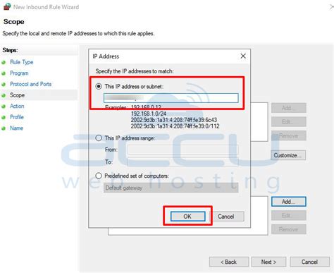 How To Configure The Windows Firewall To Allow Only Specific Ip Address To Connect Your Ports