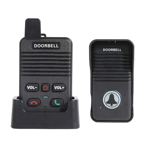 Hi05 Full Duplex Two Way Intercom Wireless Doorbell Manufacturer 200 Meter Range Wireless
