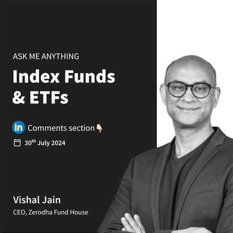Vishal Jain On Linkedin Ama On Index Funds And Etfs For The Past 25