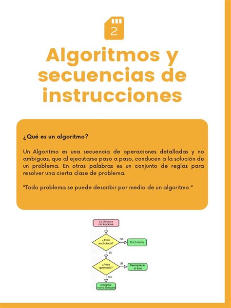 algoritmos y secuencias de instrucciones ficha pdf algoritmos