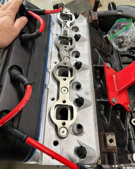 Small Block Ford To Chevy Ls Header Adapter Flange Kit