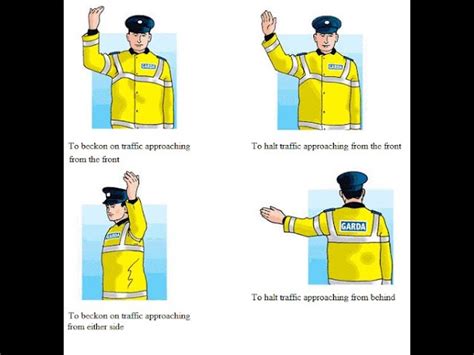California Traffic Control Hand Signals Traffic Control Hill Crane
