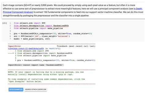 Importerror Cannot Import Name Randomizedpca For Support