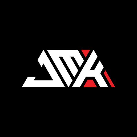 Jmk Triangle Letter Logo Design With Triangle Shape Jmk Triangle Logo Design Monogram Jmk