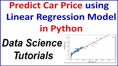 Predict Car Price Using Linear Regression Model In Python Train Test And Evaluate Model Youtube
