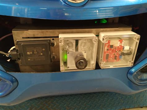 Detail Of The Sensors Mounted On The Front Bumper From The Left To The Download Scientific