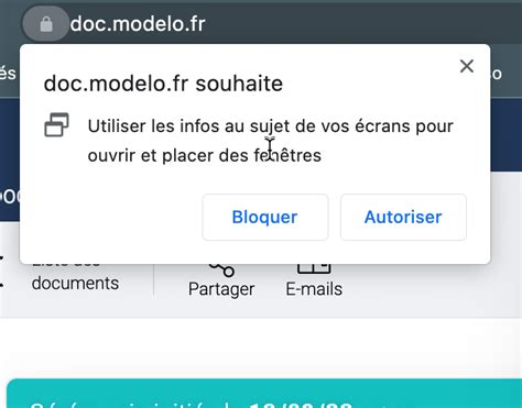 Modifier Les Autorisations Du Navigateur Concernant Un Site
