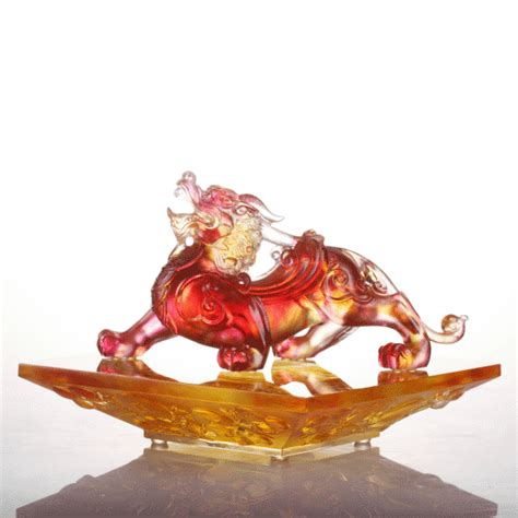 Liuli Crystal Mythical Creature Pixiu Omnipresent Fortune Liuli