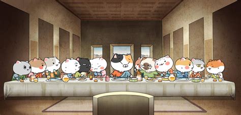 世界名画系列肥志不是最后的晚餐 高清图片堆糖美图壁纸兴趣社区
