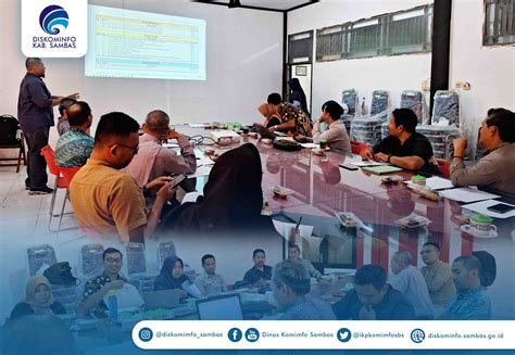Rapat Pembahasan Konsep Keputusan Bupati Tentang Proses Bisnis Kabupaten Sambas Diskominfo Sambas