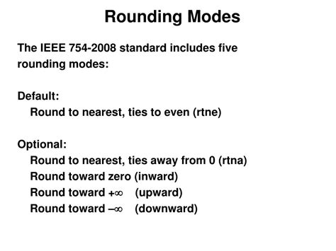 Ppt Number Representation Part 2 Floating Point Representations