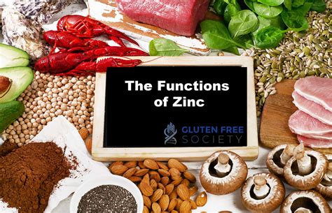 What Are The Functions Of Zinc Gluten Free Society