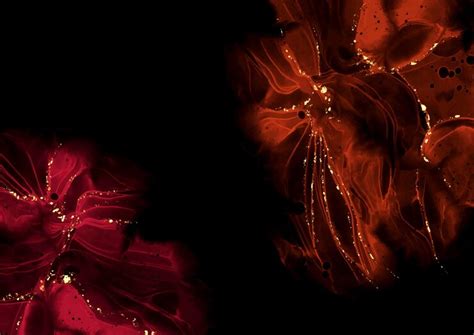 우아한 어두운 손으로 그린 알코올 잉크 배경 무료 벡터