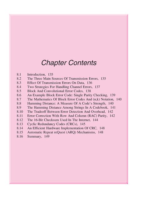 Computer Networks And Internets Chapter Contents 8 Introduction 8
