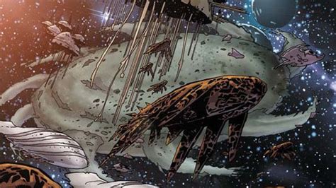 Another Image Of The Yuuzhan Vong Fleet Star Wars Fandom Yuuzhan