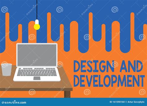 Word Writing Text Design And Development Business Concept For Defining