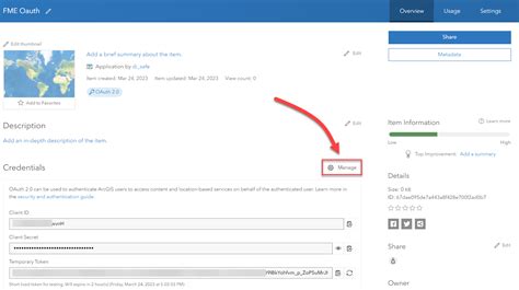 How To Create An ArcGIS Online Web Connection OAuth 2 0 FME Support