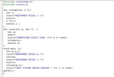 Contoh Program Dengan Analisis Leksikal