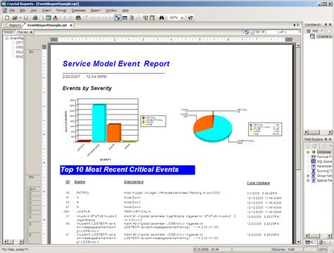 Netiq Documentation Operations Center 55 Sql Views Guide Using Crystal Reports For Queries
