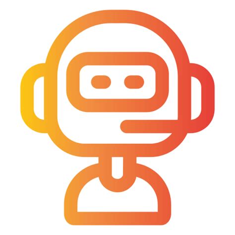 Chatbot Generic Gradient Outline Icon