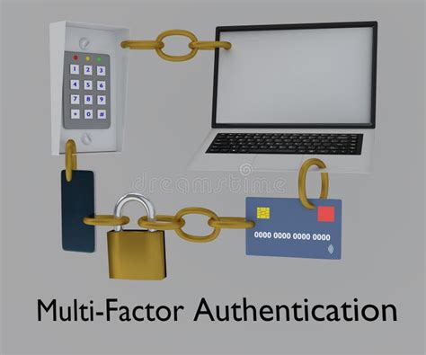 Multi Factor Authentication Lock Stock Illustrations 429 Multi Factor