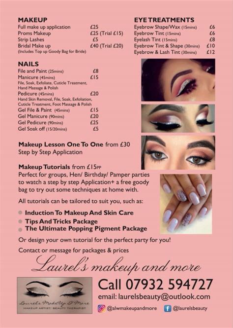 Makeup List For Makeup Artist Mugeek Vidalondon