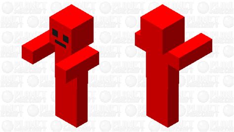 Cute Blob Zombie Minecraft Mob Skin