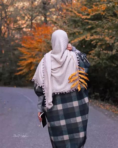 عکس دختر از پشت سر با حجاب و بدون چهره ️ جدید و خاص