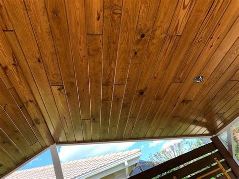Cypress And Wood Ceiling Designs And Ideas Hl Posey Builders