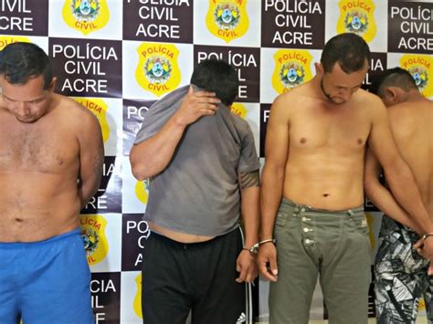 G1 Quatro São Presos Em Operação Da Polícia Na Cidade Do Povo No Ac