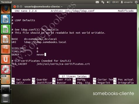 119 Configurar Un Equipo Cliente Con Ubuntu Para Autenticarse En El