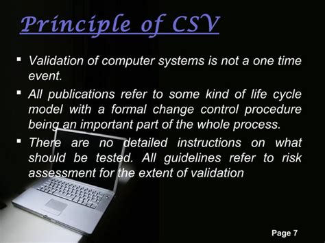 Computer System Validation Ppt Operating Systems Computer Software And Applications