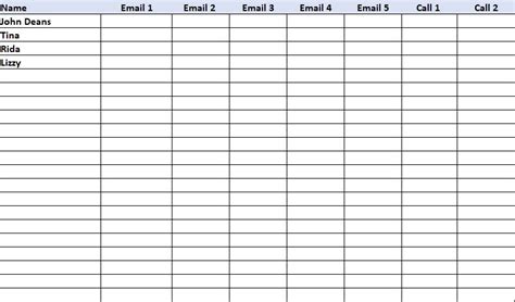 Download Candidate Tracking System Spreadsheet Template Excel Tmp