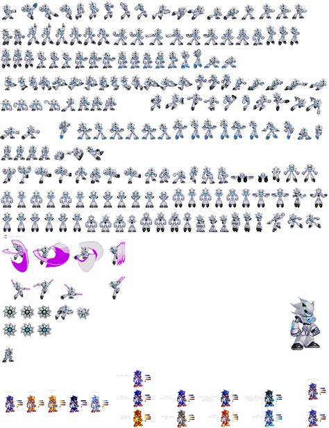 Alpha Metallix Sprite Sheet By Superretroclassic81 On Deviantart