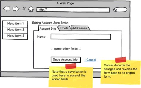 Forms Designing An Interface That Contains Text Fields As Well As A