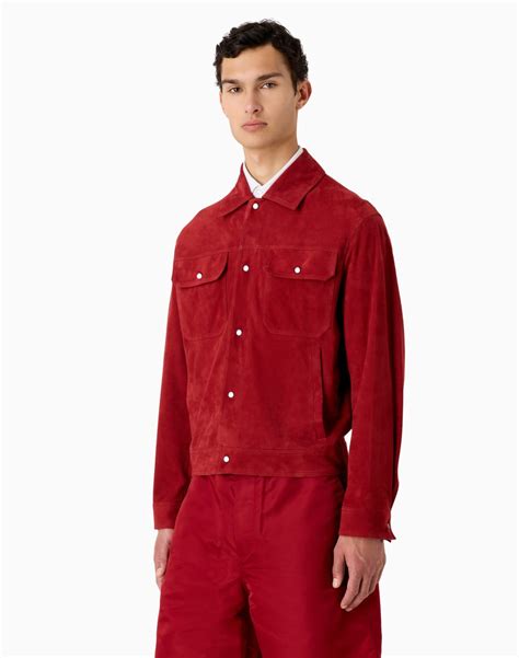 Emporio Armani Man Clothing Leather Clothing Emporio Armani