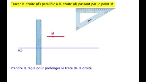 Podeduc Tracer Deux Droites Parallèles Mathasius