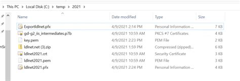 Renewing Your Godaddy Ssl Certificate From Crtcer To Pfx So It Can Be Installed On Iis It Blog