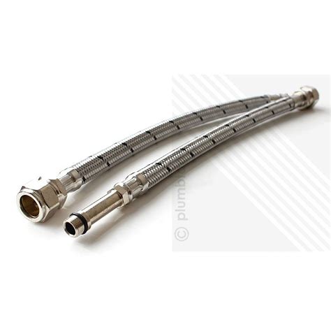 Flexible Tail Pipe Fitting Compression Tap Isolation Connector Various