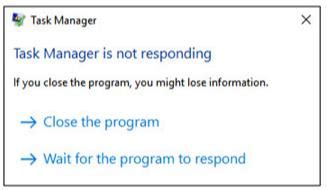 Fixed Task Manager Not Responding On Windows 10 8 7