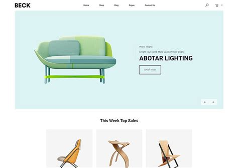 小清新线上商城电商家具商城企业bootstrap网站模板云部落资源网