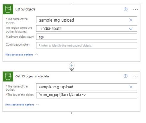 how to get data from amazon s3 bucket using power automate saina cloud software solutions