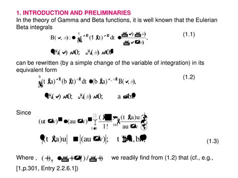 Ppt Some Theorem On Eulerian Integrals Of Multivariable H Function