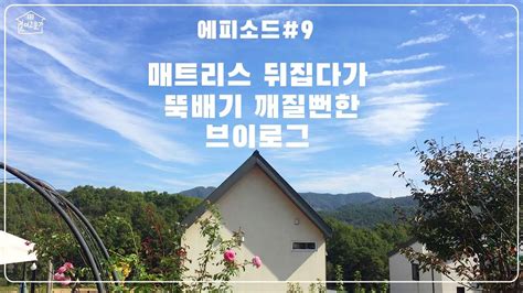 Ep 9 매트리스 뒤집으려다 뚝배기 깨지는 브이로그 혼돈의 매트리스 뒤집기 귀촌 Youtube