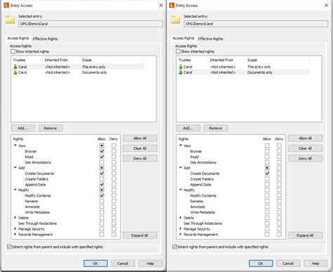 Minimum Access Rights To Create A Document Or Folder In Lf Laserfiche Answers