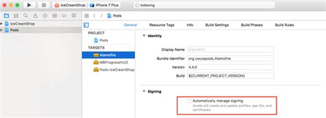 Automatic Manage Signing Of Pods Xcodeproj Is Getting Set As Off When Using Pod Version